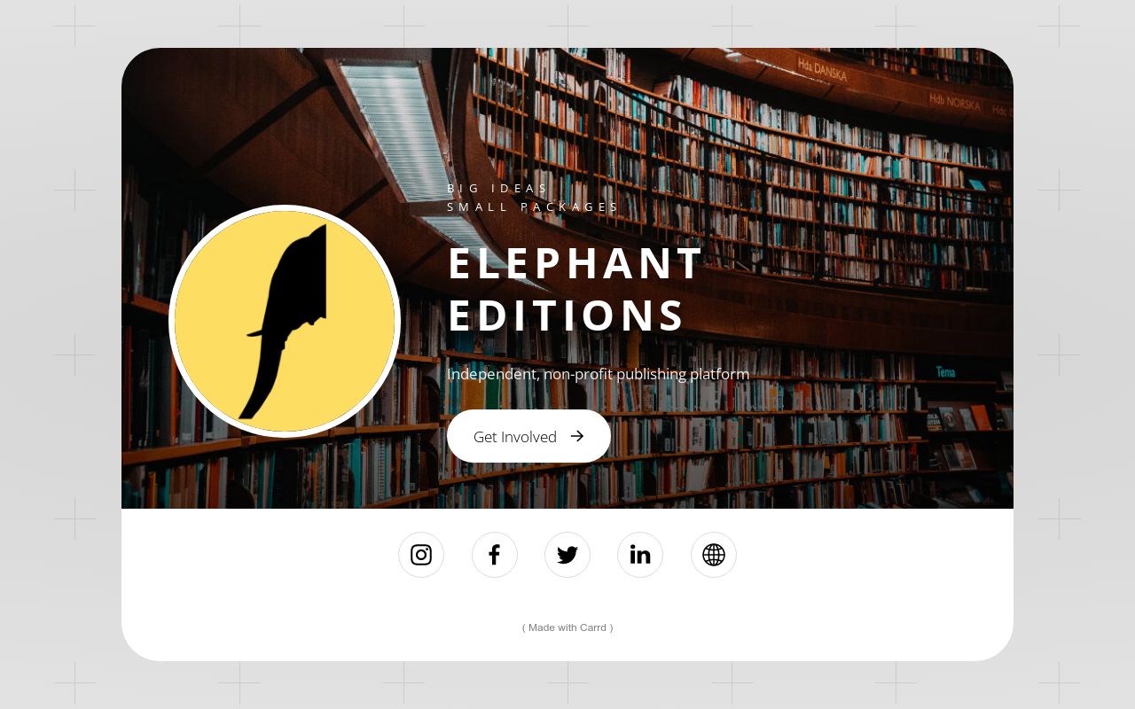 Elephant Editions